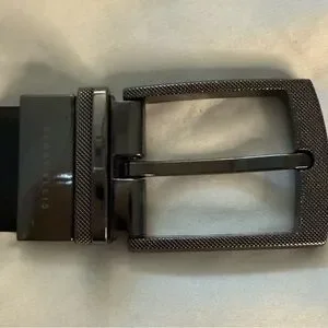 Perry Ellis | Accessories | Perry Ellis Reversible Belt Brown Black Gun ...